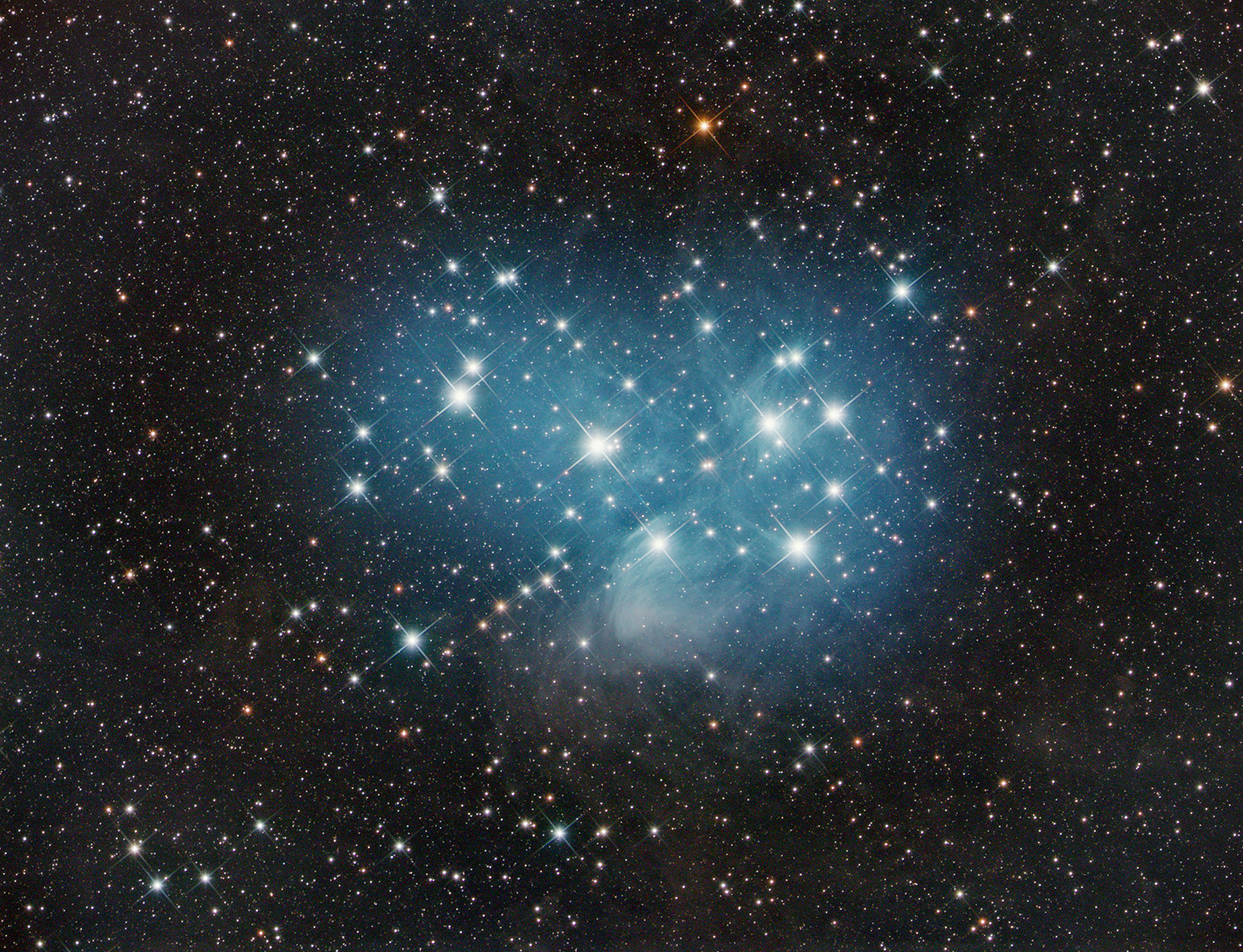 Deep Sky - M45 M45 (Pleiades star cluster)